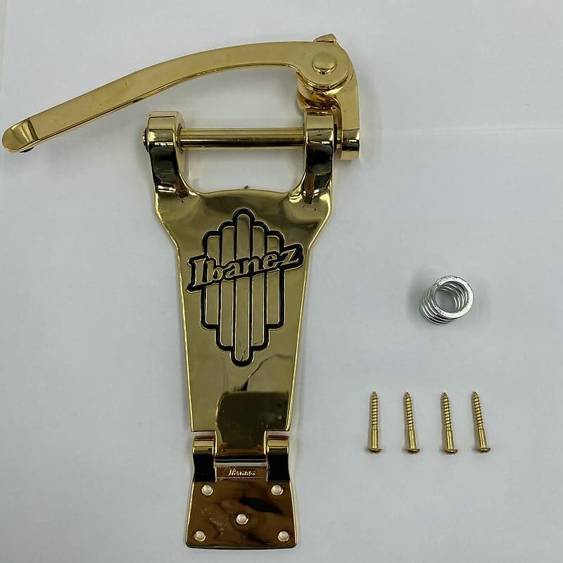 Ibanez Gold Guitar Vibrato Tremolo Tailpiece | Reverb