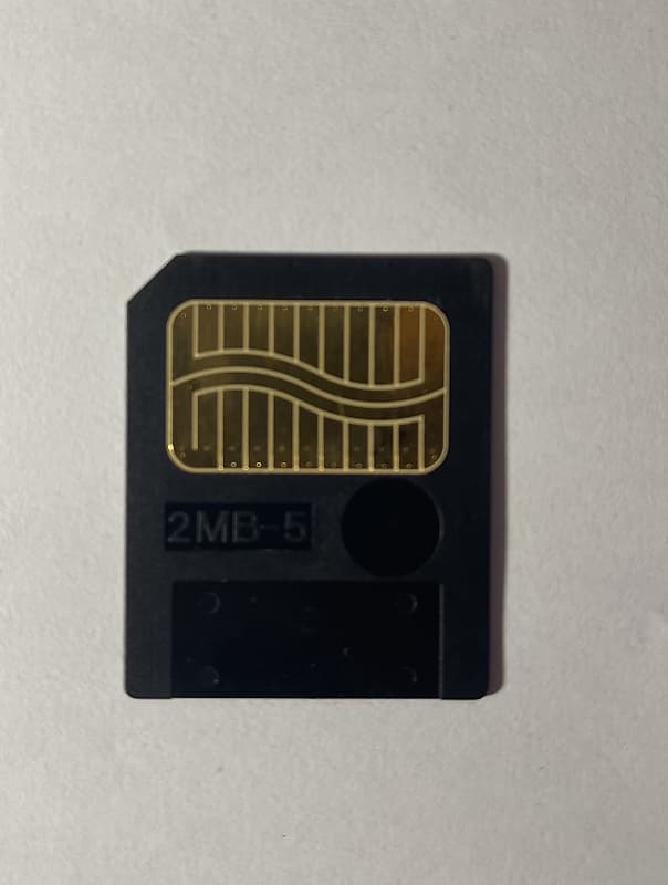 Smartmedia 2MB - 5V Smart Media Card for Roland SP202 | Reverb UK