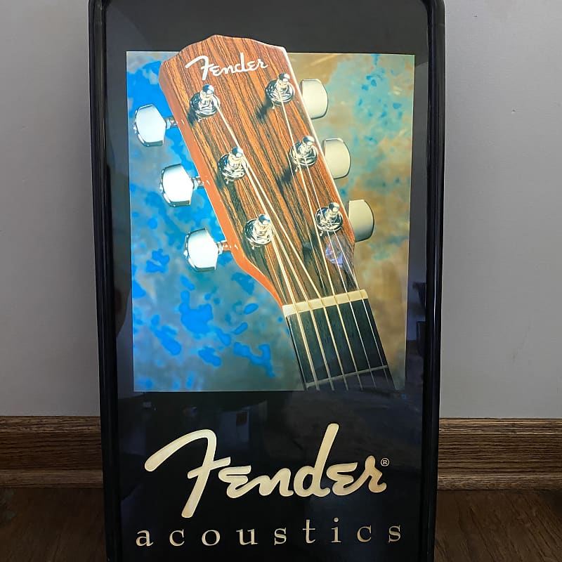 Fender Acoustics Lighted Sign | Reverb