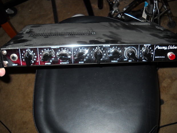 Peavey Valverb tube reverb and tremelo chrome | Reverb