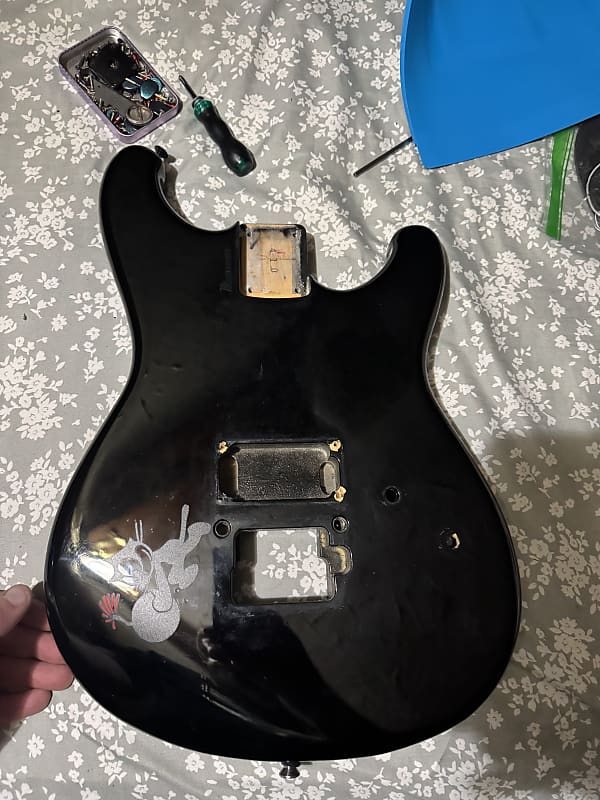 Ibanez Roadstar 2 410 single hum body Roadstar 2 1985 - Black | Reverb