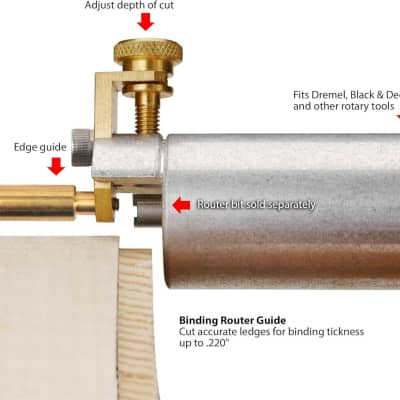 StewMac Binding Router Guide | Reverb