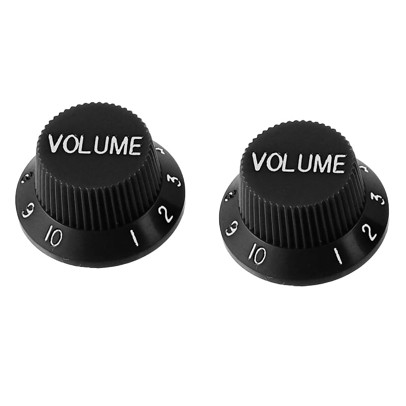 Allparts PK-0154 Set of 2 Plastic Volume Knobs for | Reverb