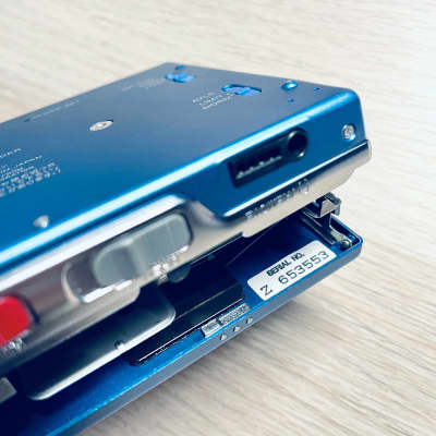 [RARE] Sony MZ-R50 Walkman MiniDisc Player, Excellent Blue ! | Reverb