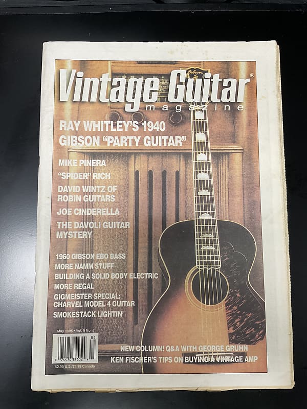 Vintage Guitar Magazine Ray Whitley’s 1940 Gibson party | Reverb UK