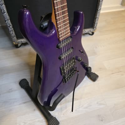 ESP The Mirage Custom Strat HSS Purple Ash MIJ Japan RARE | Reverb