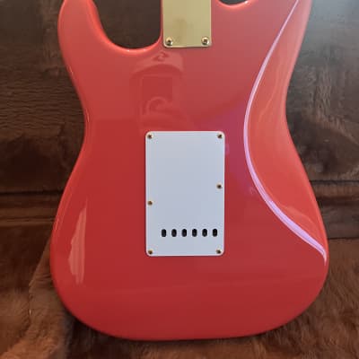 Fender Custom Shop Stratocaster 2000 Fiesta Red / Gold | Reverb