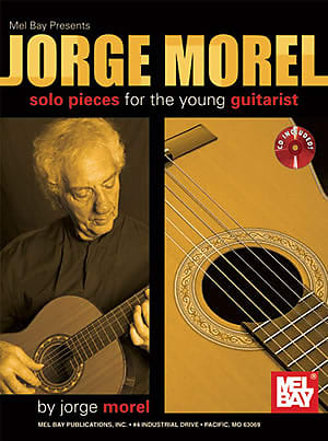 Morel Solo Pieces for the Young Guitarist Book w/CD | Reverb