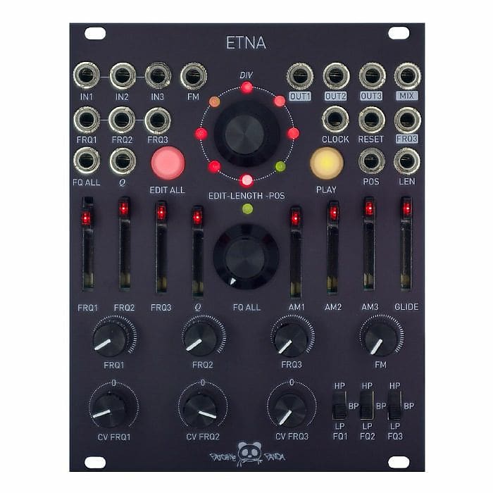 Patching Panda Etna Triple Analogue Multimode Morphing Filter | Reverb