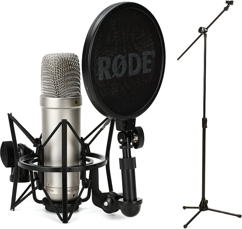 Rode NT1-A Large-Diaphragm Condenser Microphone Bundle with | Reverb