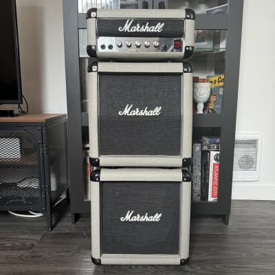 RARE 1987 Marshall Silver Jubilee 3005 Lead 12 Mini Stack | Reverb