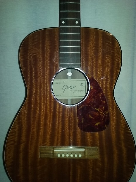 Greco , Acoustic Guitar ,model ,GR-6 ,1970s ? Brilliant | Reverb