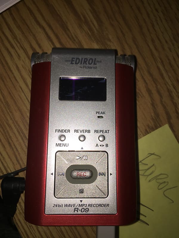 Edirol R-09 red | Reverb