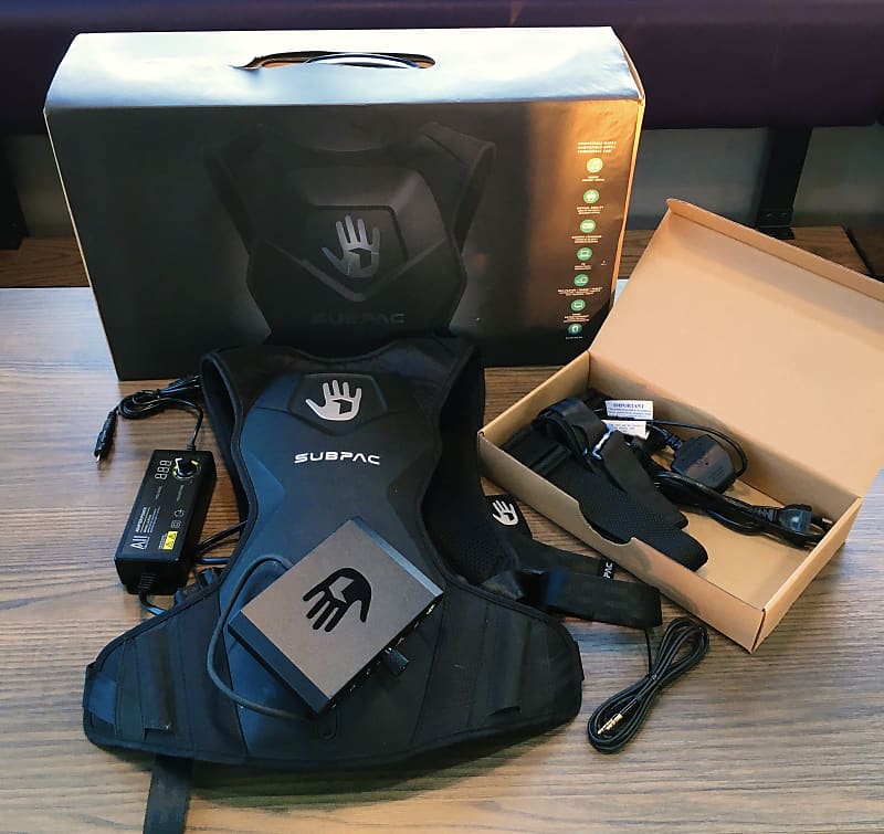 SUBPAC M2X Wearable Sub Woofer Tactical Bass Audio Monitoring | Reverb