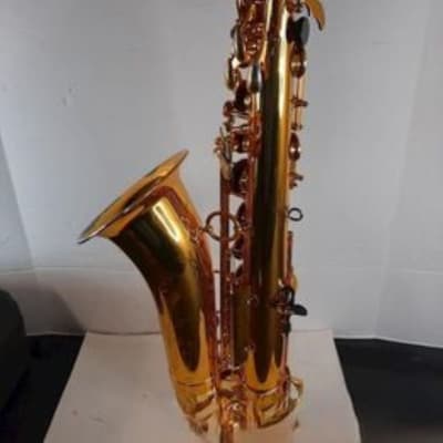 Mendini by Cecilio MTS B Flat Tenor Saxophone - Black with | Reverb