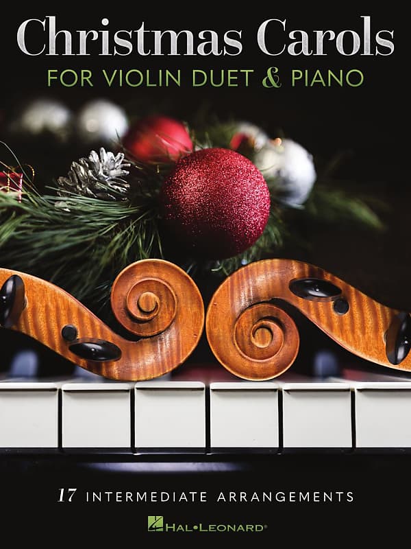 Christmas Carols For Violin Duet & Piano - 17 Intermediate | Reverb