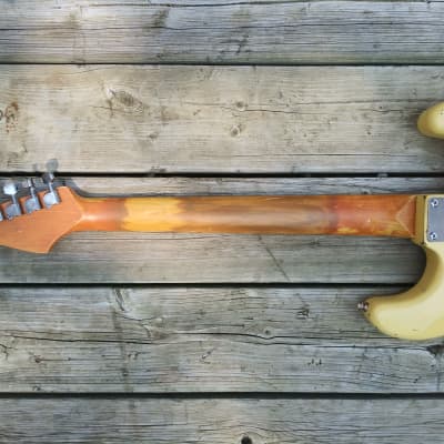 Lefty Riffs 'Blondie' Super Strat HSS Relic - Left Handed | Reverb