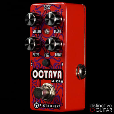 Pigtronix Octava Analog Micro Octave Fuzz Pedal | Reverb