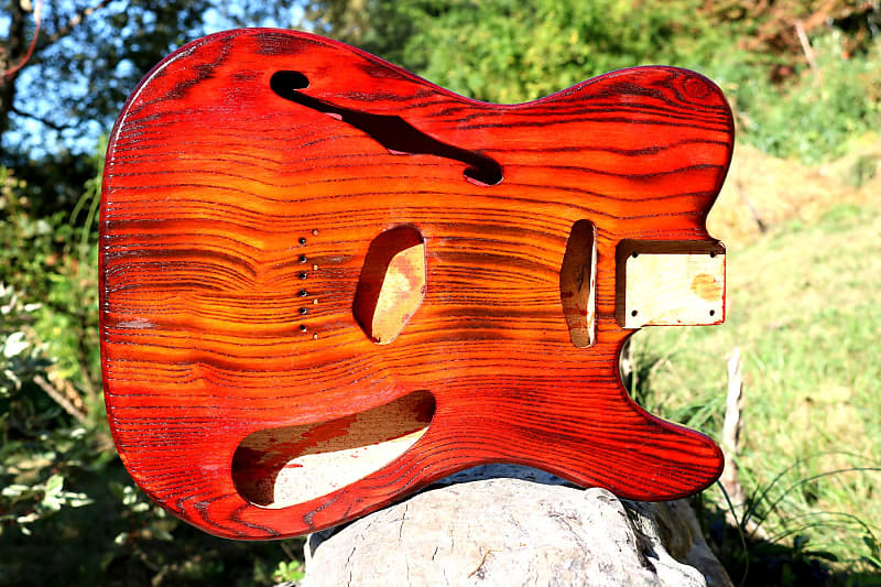 Telecaster Thinline body, super light | Reverb