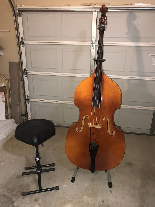 Lisle 3/4 Upright Bass 1980s with Accessories - Pickup or | Reverb