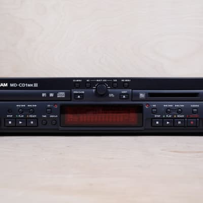 TASCAM MD-CD1MKIII MiniDisc and CD Player w/ Rack Ears in Box | Reverb
