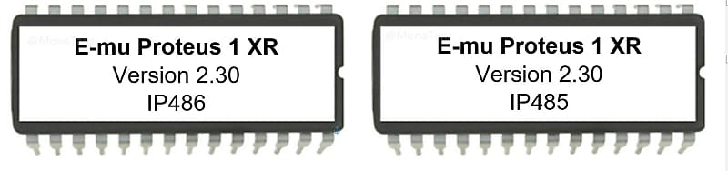 E-mu Emu Proteus 1 XR - Version 2.30 Firmware OS Update Eprom | Reverb