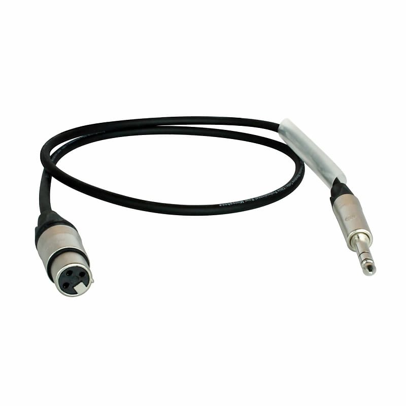Digiflex NXFS-10, XLR to 1/4 TRS cable, 10 feet | Reverb Canada