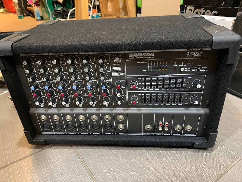 Samson PA324 300 watt 6 channel powered mixer | Reverb