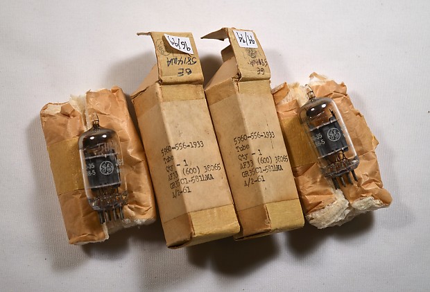 Pair NIB GE 5814WA Triple Mica 12AU7 5814 5814A Matched & | Reverb