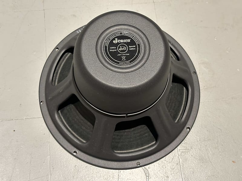 Jensen Jets 12" Blackbird, 100W 8Ohm Guitar Bass Speaker | Reverb