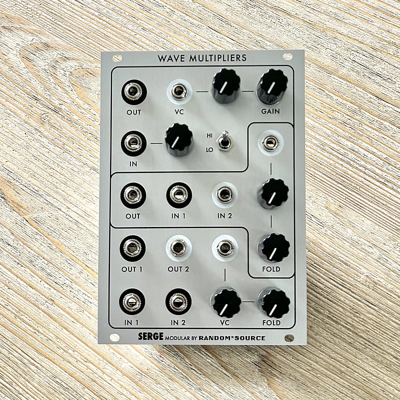 Random Source Serge Wave Multipliers (VCM) - Silver | Reverb