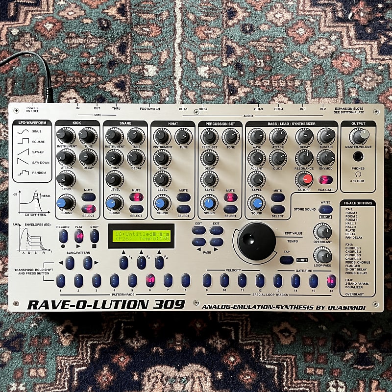 Quasimidi Rave-o-lution 309 | Reverb