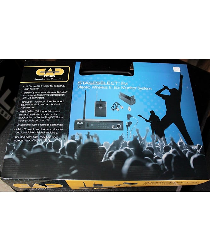CAD STAGESELECT IEM Stereo Wireless In Ear Monitor | Reverb Canada