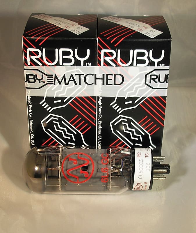 JJ Electronic 6L6GC Matched Pair | Reverb