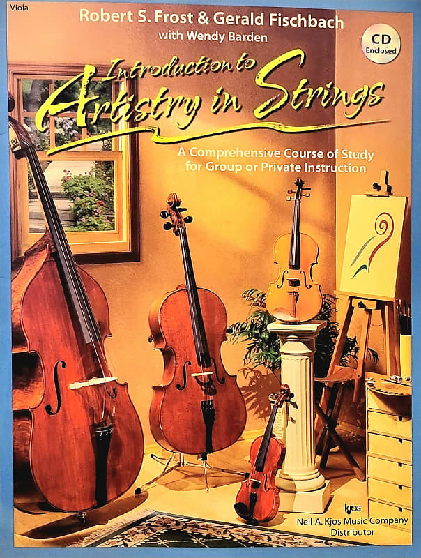 Introduction to Artistry in Strings - Viola - with CD | Reverb