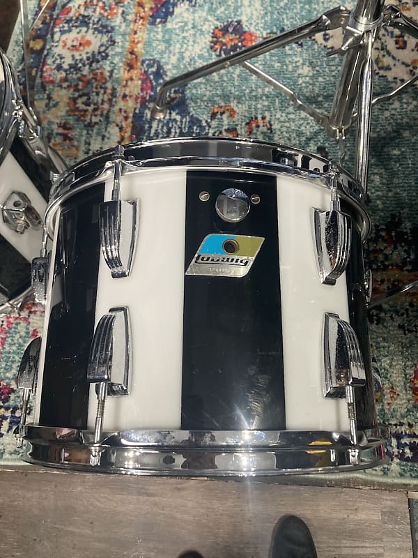 Ludwig Vistalite Set, 22", 16", 14", 13", 12" 1978 - Black & | Reverb