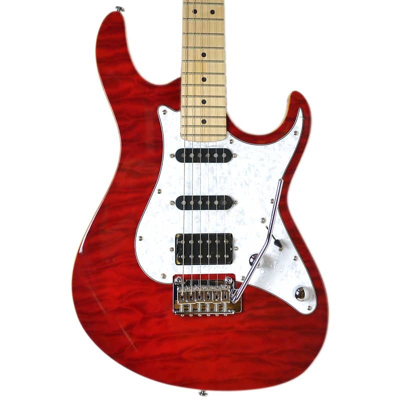 Cort G250DX Trans Red Electric Guitar | Reverb