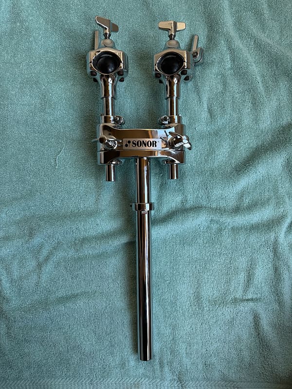 Sonor Double Tom Drum Center Mount Post with 2 L Arms - 2001 | Reverb