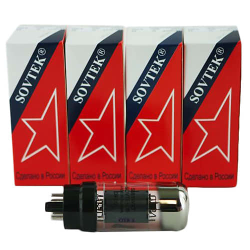 Sovtek Power Vacuum Tube, 5881WXT, Matched Quad | Reverb