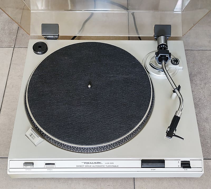 Vintage Realistic LAB-395 Semi Auto Direct Drive Turntable | Reverb