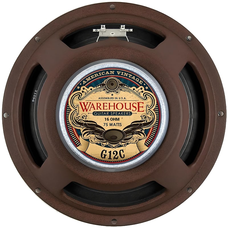 WGS 12" G12C | 75 Watts | 16 Ohm | Warehouse Guitar Speakers | Reverb