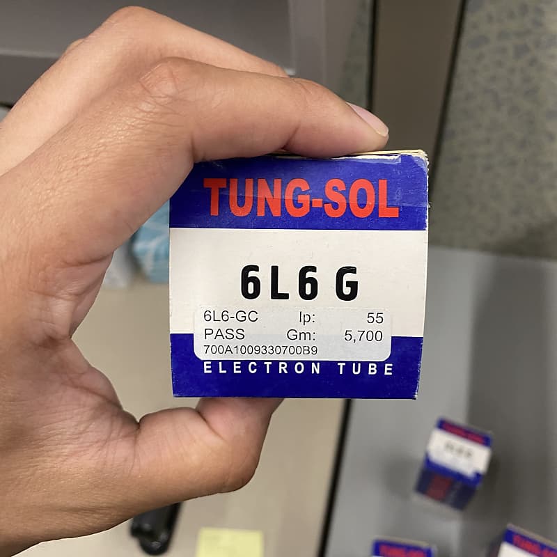 Tung-Sol 6L6G | Reverb