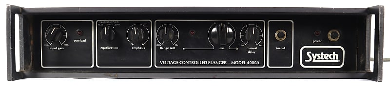 Vintage Systech Model 4000a Voltage Controlled Flanger Guitar | Reverb