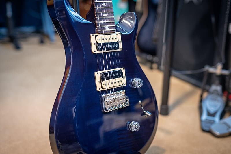 2019 PRS S2 Custom 24 Dark Blue with Hard Case | Reverb
