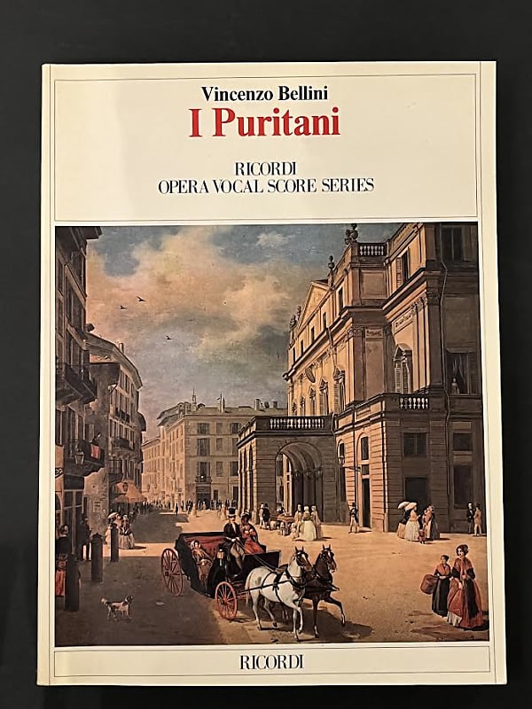 Ricordi Vincenzo Bellini "Opera Vocal Score Series" | Reverb