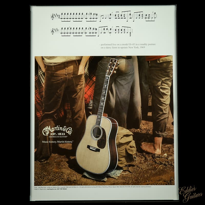 Martin Mini Framed Poster | Reverb