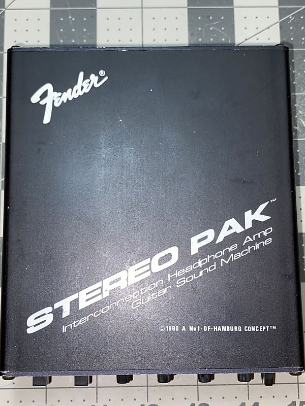 Fender Guitar Stereo Pak Headphone Amp - Designed by Nobels | Reverb