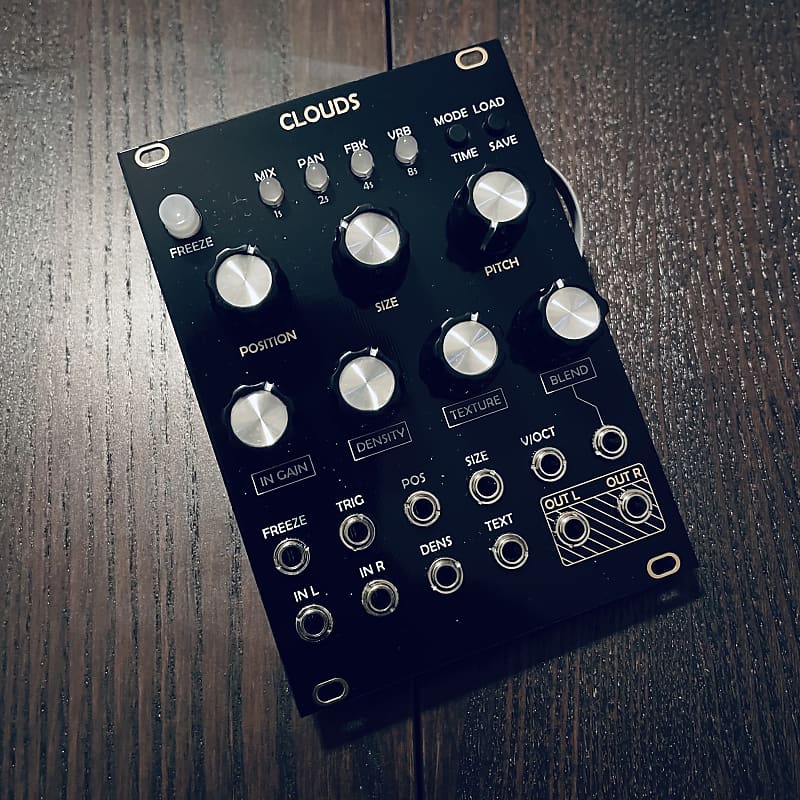 After Later Audio Mutable Instruments Clouds - Black + Gold | Reverb