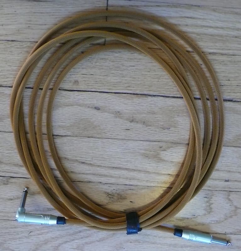 Alchemy Audio Whisper Guitar Instrument Cable Burnt Orange 15 | Reverb