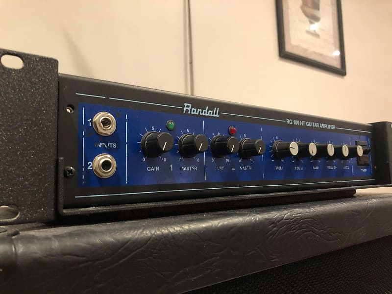 Randall RG100HT Guitar Amplifier Solid State Rack - FS5 Pedal | Reverb